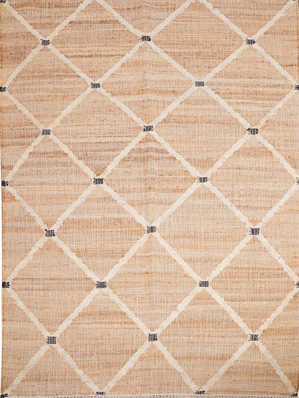 Black & White Natural Diamond Rug | Handcrafted Wool Rug UK