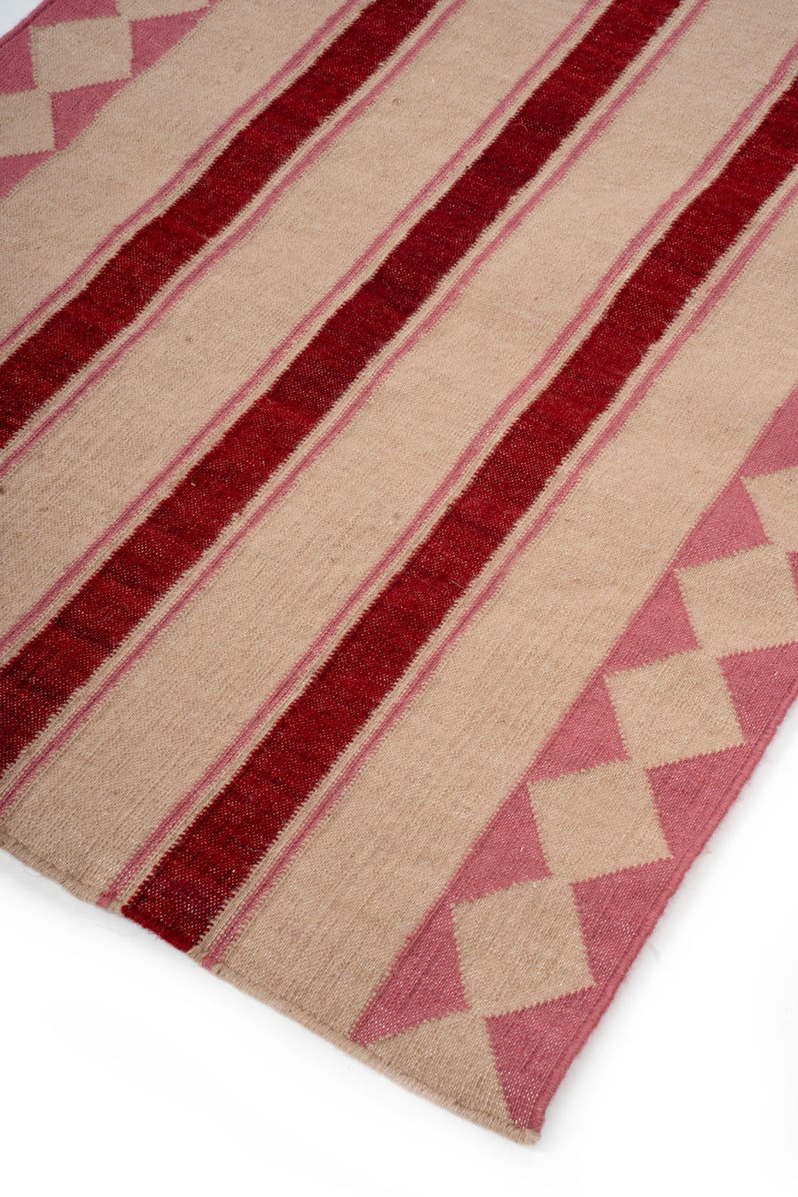 Sienna Bloom Wool Runner | Handcrafted Wool Runner UK