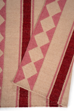 Sienna Bloom Wool Runner | Handcrafted Wool Runner UK